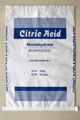 China 8mesh Odorless Citric Acid Monohydrate Powder 5949-29-1 Acidity Regulator for sale