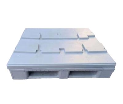 China Sturdy Load-Bearing Collapsible Sleeve Box Pallet Base with Dust and Moisture Protection Top Cover for Easy Assembly and Storage for sale