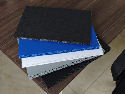 China Shockproof PP Honeycomb Sandwich Panel with Class B1 Fire Resistance and Customizable Surface Finish for sale