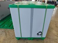 China Heavy-Duty Anti-Static Collapsible Plastic Sleeve Box for NEV Battery Packs for sale