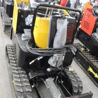 China 0.8 Tonne Mini Digger ultra mini excavator With Auger SGS Diesel Engine for sale