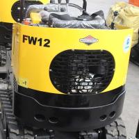 China FREE SHIPPING Construction Mini Digger Small Household Excavator 1000KG for sale