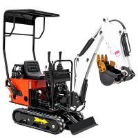 China Multifunctional Farm Mini Digger Excavator 0.8T Small Scale New Condition for sale