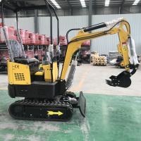 China EPA Engine Mini Digger Excavator 0.8t Small Crawler Excavator for sale