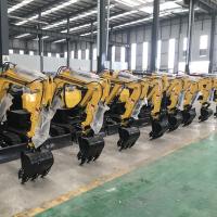 China Electric Small Digger 0.8 Ton 1 Ton Diesel Mini Excavators Support OEM for sale