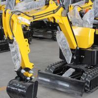 China 7kw-7.5kw CE/EPA 0.8T Compact Crawler Excavator Mini Excavation Equipment for sale