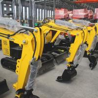China 7kw-7.5kw CE/EPA 0.8T Compact Crawler Excavator Mini Excavation Equipment for sale
