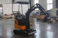 China Small Scale Construction Mini Digger One Ton Mini Excavator Adjustable Speed for sale