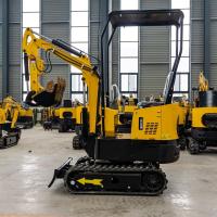China Road Construction Mini Crawler Excavator 1000 KG for sale