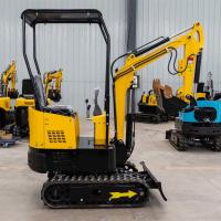 China 1000KG Mini Compact Excavator Small Excavation Equipment For Lifting Pouring for sale