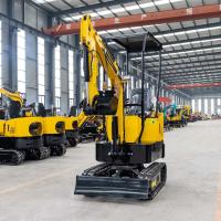China 1000KG Mini Compact Excavator Small Excavation Equipment For Lifting Pouring for sale