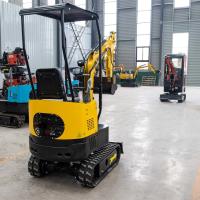 China 1000KG Mini Compact Excavator Small Excavation Equipment For Lifting Pouring for sale