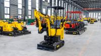 China Customizable 1.2 Ton Mini Excavator Mini Chinese Excavator ISO9001 Certified for sale