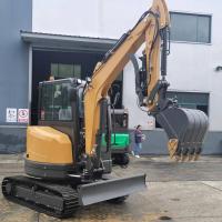 China EPA Euro5 Hydraulic Mini Crawler Excavator 4.0ton With Enclosed Cabin for sale