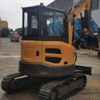 China EPA Euro5 Hydraulic Mini Crawler Excavator 4.0ton With Enclosed Cabin for sale