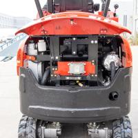China TUV certified Red Mini Crawler Excavator 2000Kg Small Digging Equipment for sale