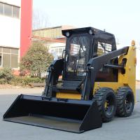 China OEM ODM Mini Skid Steer Loader Bucket Capacity 0.5M3 For Municipal Works for sale