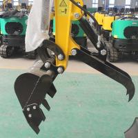 China EURO 5  One Ton Mini Excavator CE Small Excavation Equipment Tailless Slewing for sale