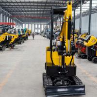 China High Efficiency Hydraulic Crawler 1 Ton Mini Excavator Lightweight for sale