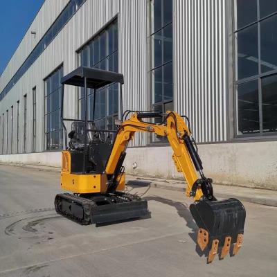 China 3km/H Small Size 1 Ton Mini Excavator With EPA For Municipal Works  for sale
