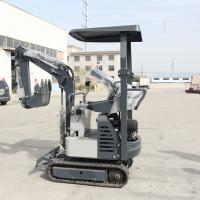 China 7.6KW 1 Ton Mini Excavator With New Type Cab Low Noise Operation for sale