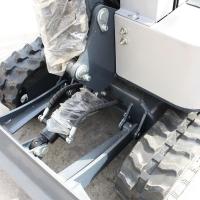 China 7.6KW 1 Ton Mini Excavator With New Type Cab Low Noise Operation for sale