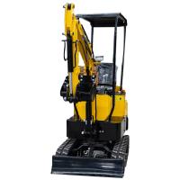 China Road Construction Chinese 1 Ton Excavator Euro5 Mini Digging Machine for sale
