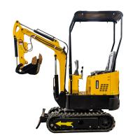 China Road Construction Chinese 1 Ton Excavator Euro5 Mini Digging Machine for sale
