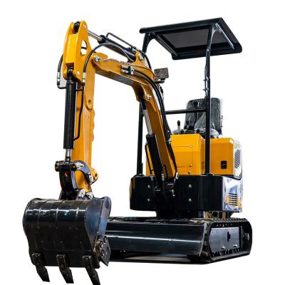 China Hydraulic Transmission 1 Ton Mini Excavator Two Leg Proof With EPA Certification for sale