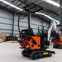 China Pile Pulling ODM 1.5 Ton Mini Excavator  EPA Mini Digger Loader Bagger for sale