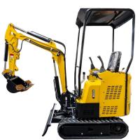 China Rubber Track 1.5 Ton Mini Excavator With CE Certificate Low Fuel Consumption for sale