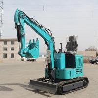 China Small Scale CE/EPA 1.5 Ton Mini Excavator For Road Construction Support OEM for sale