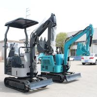 China Small Scale CE/EPA 1.5 Ton Mini Excavator For Road Construction Support OEM for sale