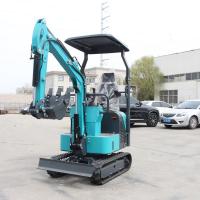 China Blue 1.5 Ton Mini Excavator Crawler Type With EPA CE Certification for sale