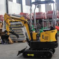 China Hydraulic Transmission Miniature Excavator 1.7 Tonne With Powerful Engine for sale