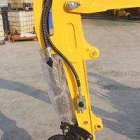 China CE EPA Yellow Mini Excavator Machine 1.7 Ton Digger For Ramming for sale