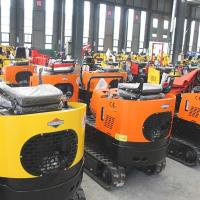 China Hydraulic Transmission Mini Track Excavator Agricultural Excavator 1.8 Ton for sale