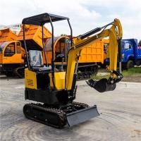 China Residential Mini Hydraulic Excavator Multifunctional High Maneuverability for sale