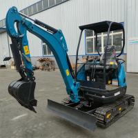 China CE EPA Euro5 2.5 Ton 2500KG Mini Hydraulic Excavator Crawler Long Lifespan for sale