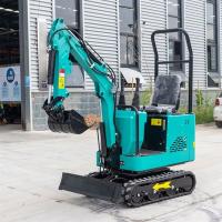 China CE Small Household Excavator Mini Electric Drive Small Digger Machine for sale