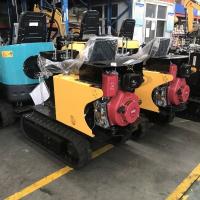China SGS Micro Electric Mini Excavator KOOP Diesel Engine Mini Digger On Trailer for sale