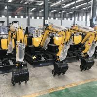 China SGS Micro Electric Mini Excavator KOOP Diesel Engine Mini Digger On Trailer for sale