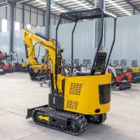 China EPA Electric Mini Excavator Small Digging Machine ODM  1711mm Rotation Radius for sale