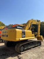 China High Maneuverability Closed Cabin Construction Site Excavator Second Hand for sale