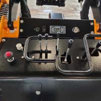China CE Hydraulic Ramming Micro Skid Steer Loader Stand In Skid Steer Energy Efficient for sale