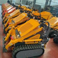 China Euro5 EPA Crawler Mini Loader Machine Rated Operating Capacity 400KG for sale