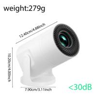 China J2 Super Mini Freestyle HD Projector 720P with Android 11.0, 80 ANSI Lumens, 0.3kg Portable Design for sale