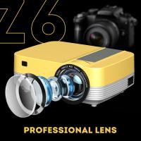 China Ehomm Z6 Mini Android Smart Projector 720P HD with 180 ANSI Lumens and 30-150 Inch Projection Size for sale