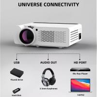 China Ehomm W1 Native 1080P HD Smart Android Projector 800 ANSI Lumens with 50,000 Hour Lamp Life for sale