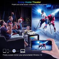 China Ehomm Q10 1080P Native Full HD Projector with 800 ANSI Lumens, Android 12.0 3+64G Smart System for Home and Office for sale